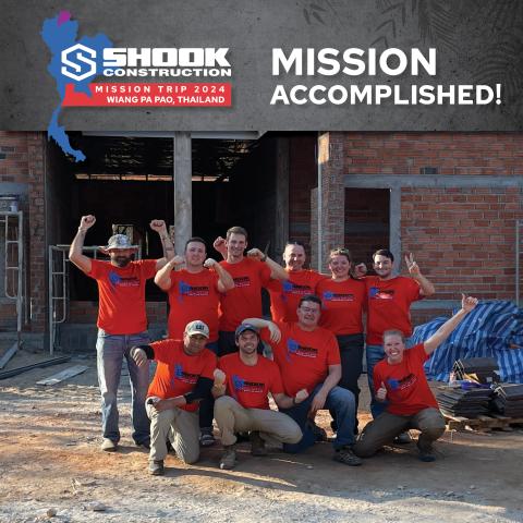 Thailand Mission Trip: Mission Complete | Shook Construction
